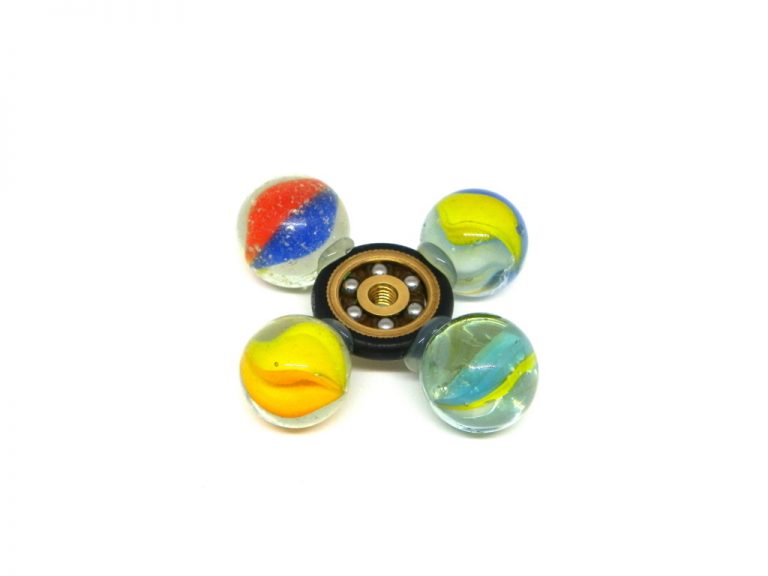 Cómo hacer un Fidget Spinner con canicas